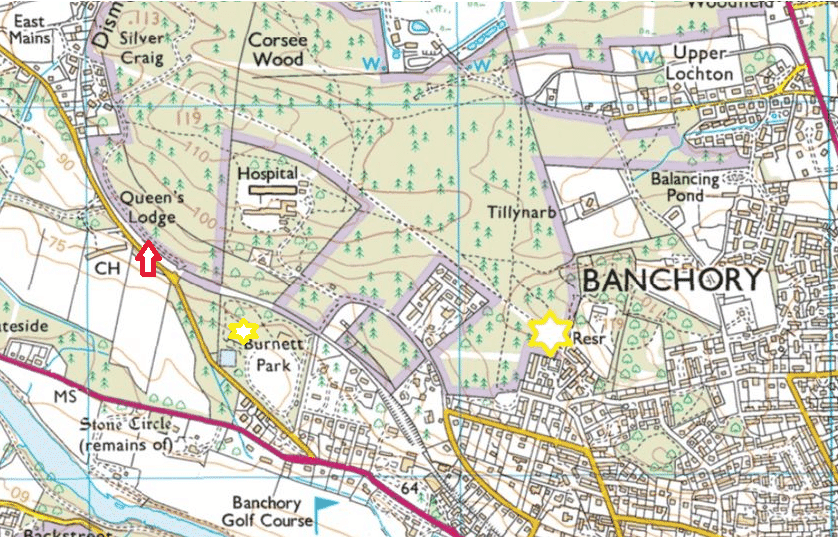 Banchory Woodland Trails Location and Map » Deeside Bike Collective