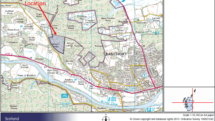Banchory Woodland Trails Location and Map » Deeside Bike Collective