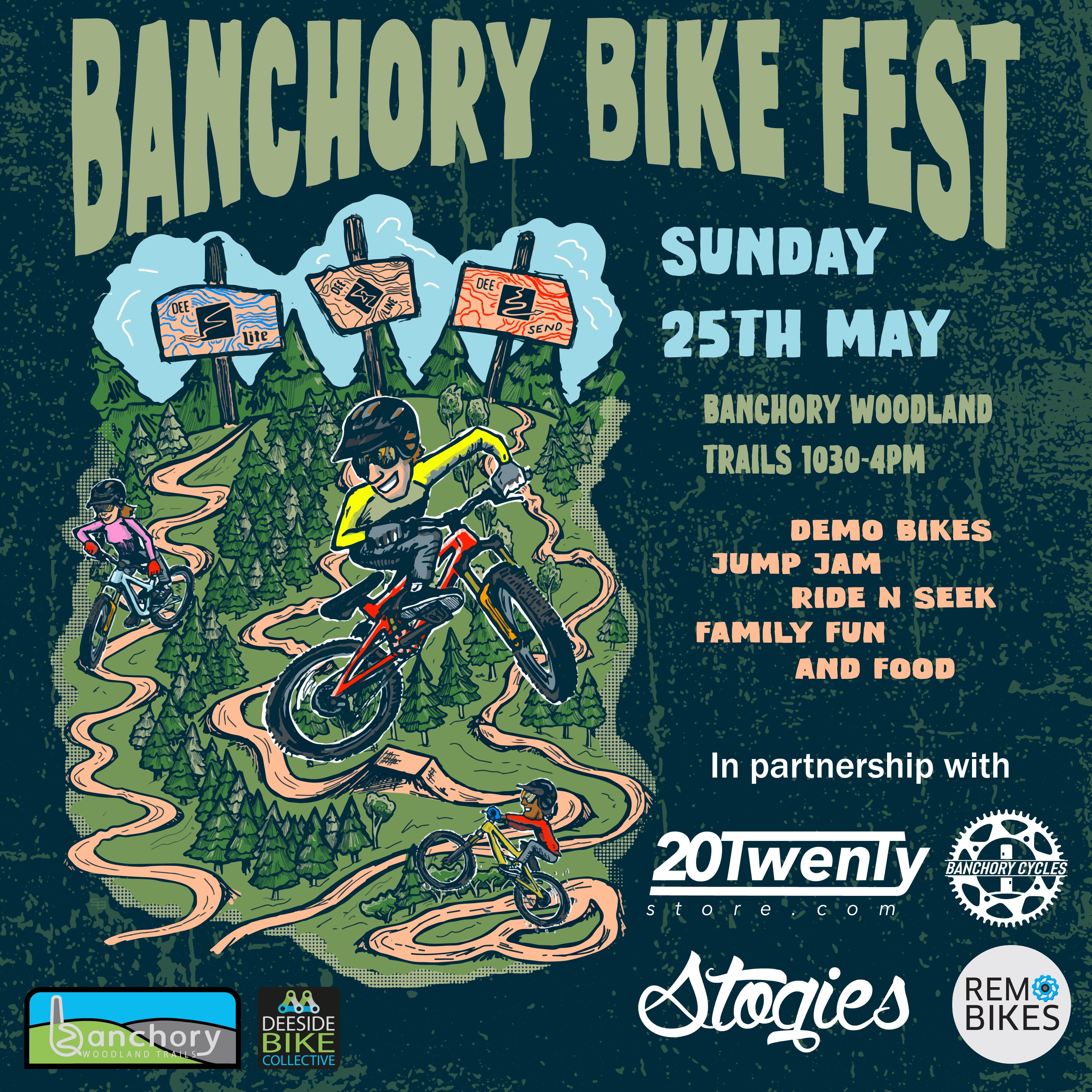 Banchory Woodland Trails host the first Banchory Bike Fest » Deeside ...